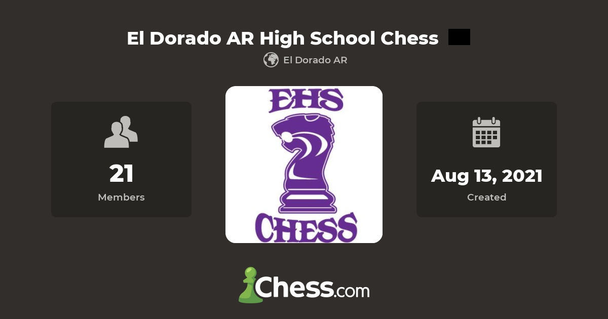 El Dorado AR High School Chess - Chess Club - Chess.com