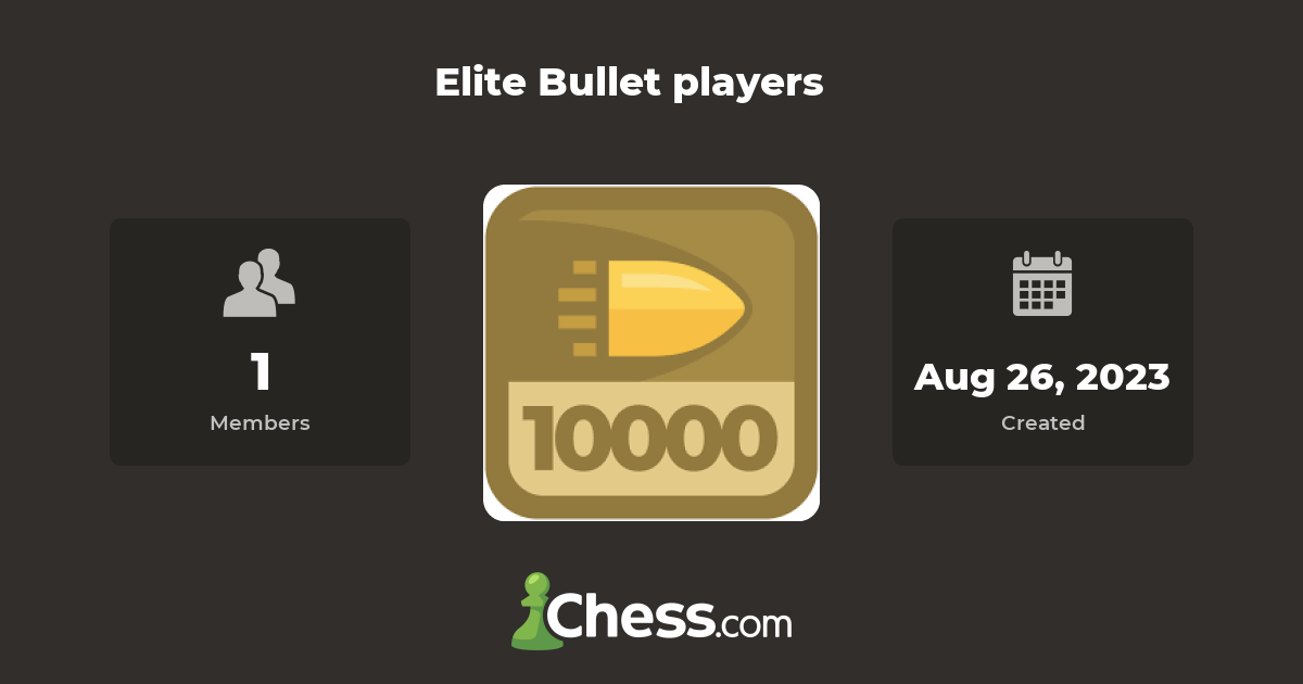 Elite Bullet players - Chess Club - Chess.com