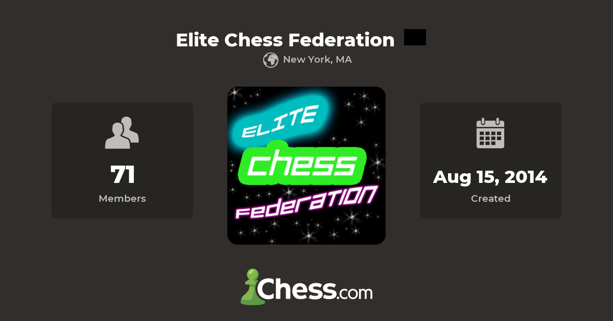 Elite Chess Federation - Chess Club - Chess.com