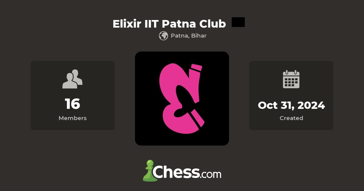 Elixir IIT Patna Club - Chess Club - Chess.com