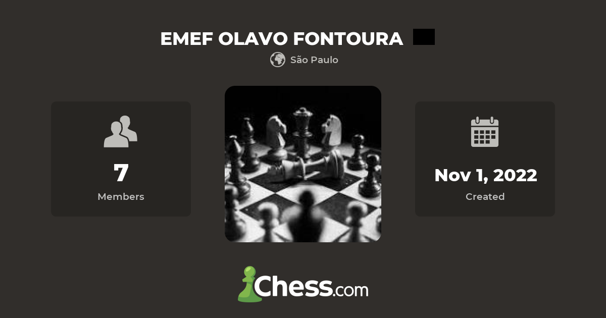 EMEF OLAVO FONTOURA - Chess Club - Chess.com