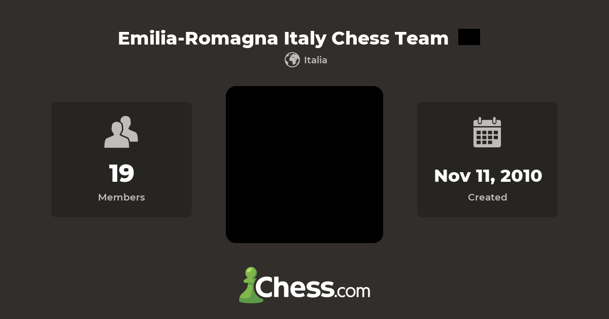 Emilia-Romagna Italy Chess Team - Chess Club - Chess.com