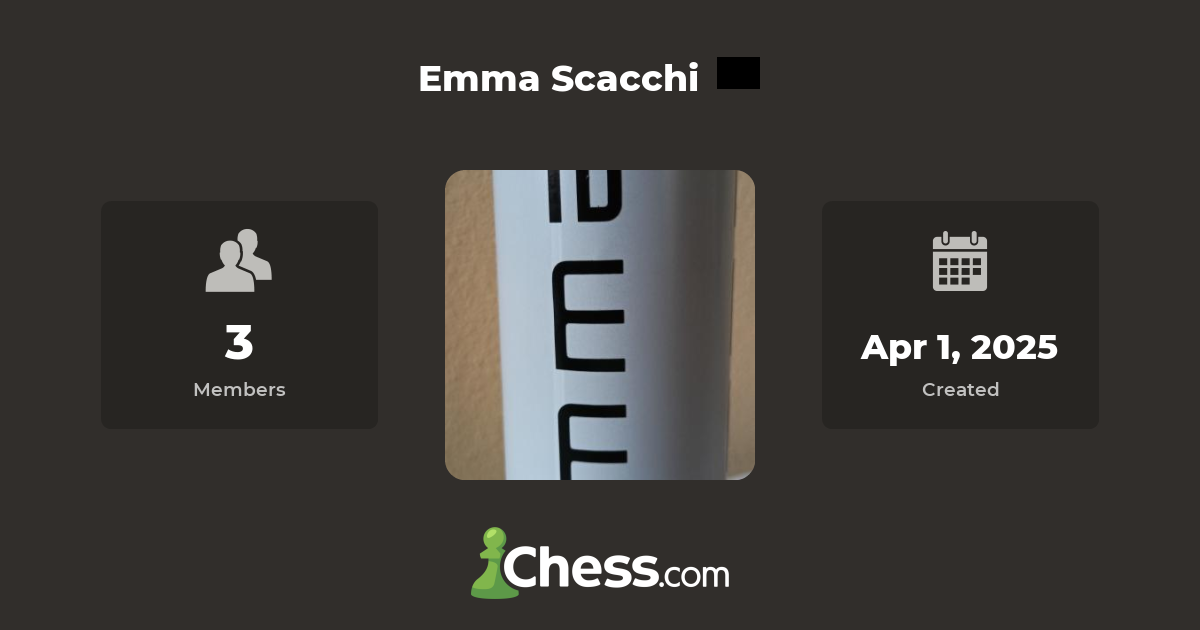 Emma Scacchi - Chess Club - Chess.com