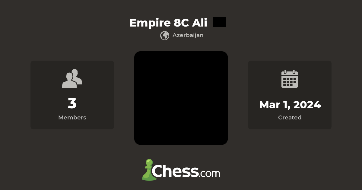 Empire 8C Ali - Chess Club - Chess.com