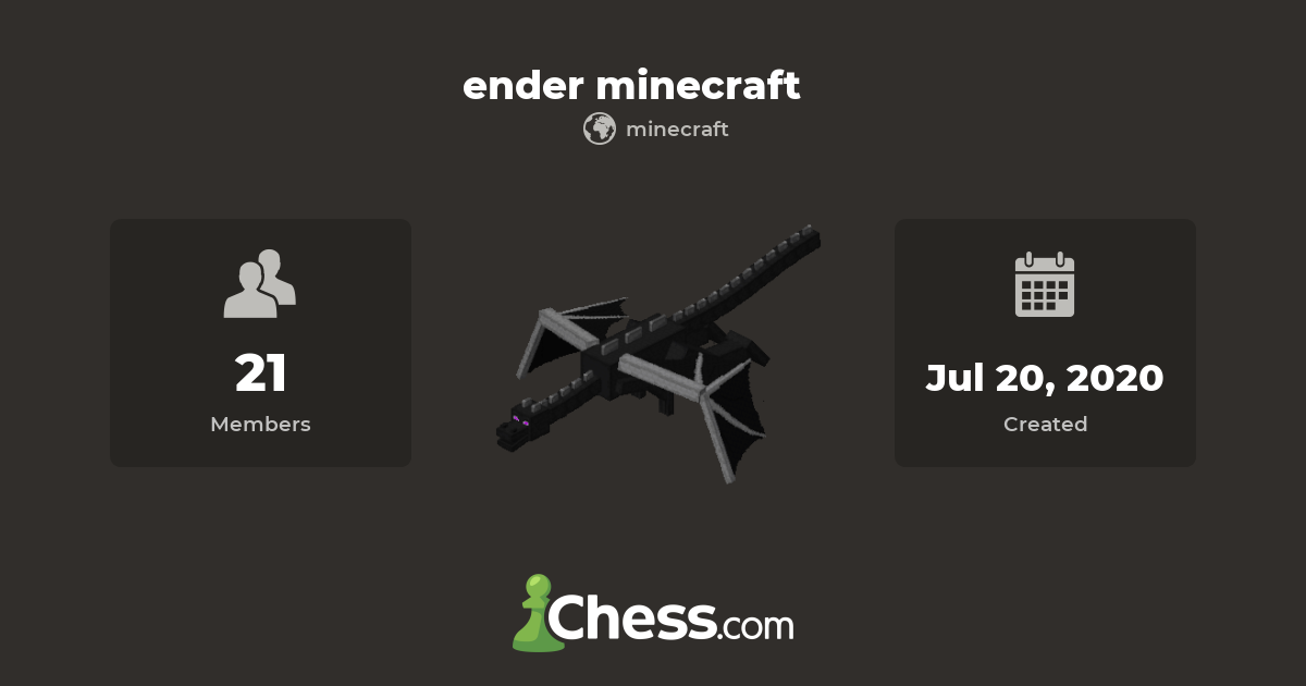 ender minecraft - Chess Club - Chess.com