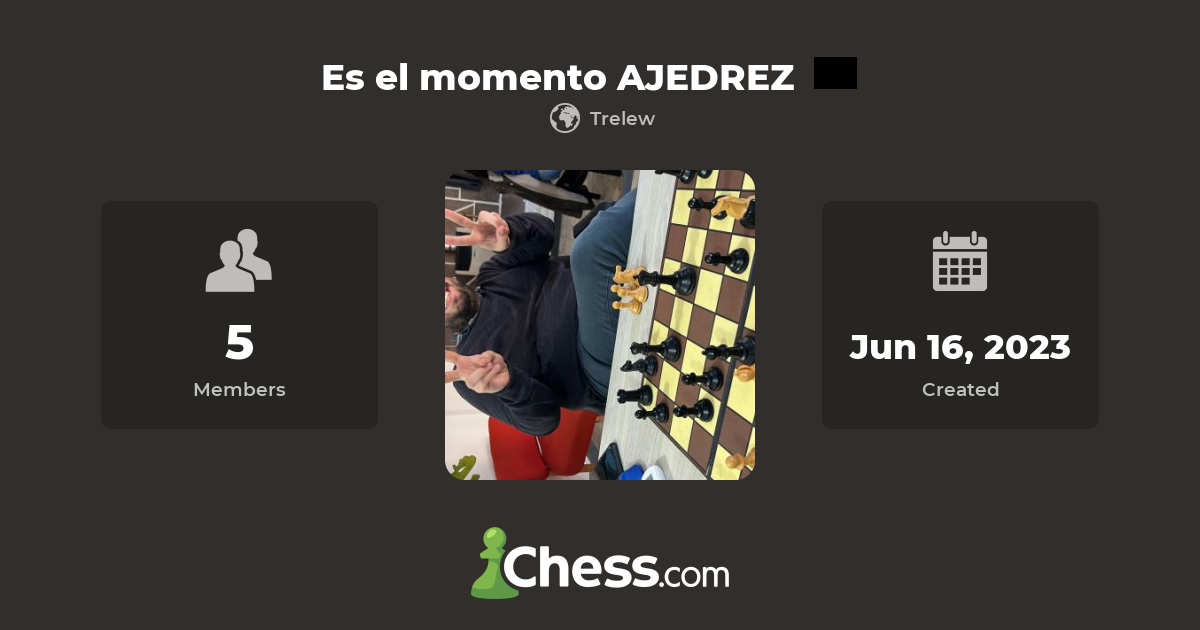 Es el momento AJEDREZ - Chess Club - Chess.com
