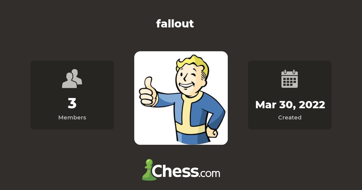 fallout - Chess Club - Chess.com