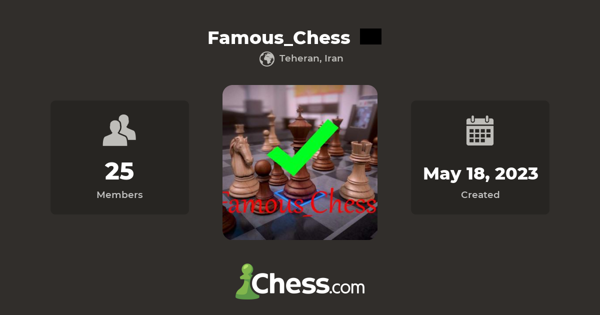 Famous_Chess - Chess Club - Chess.com