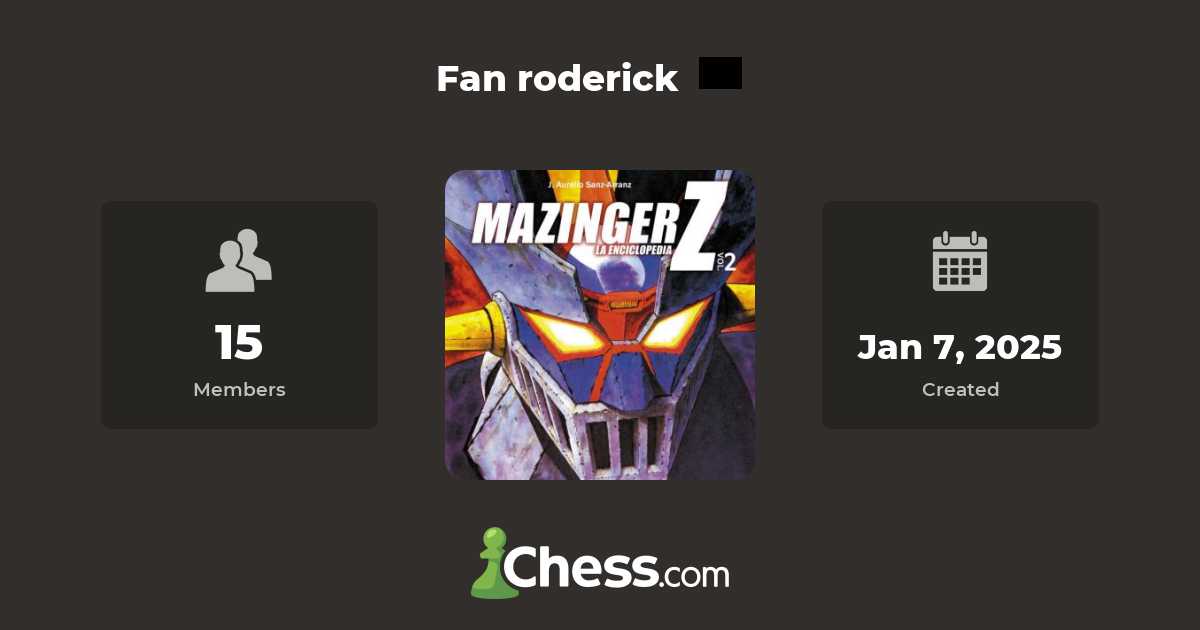 Fan roderick - Chess Club - Chess.com