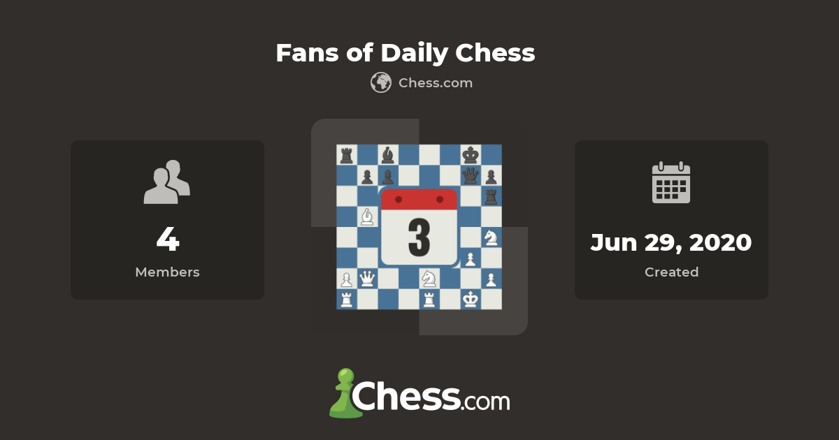 Fans of Daily Chess - Chess Club - Chess.com