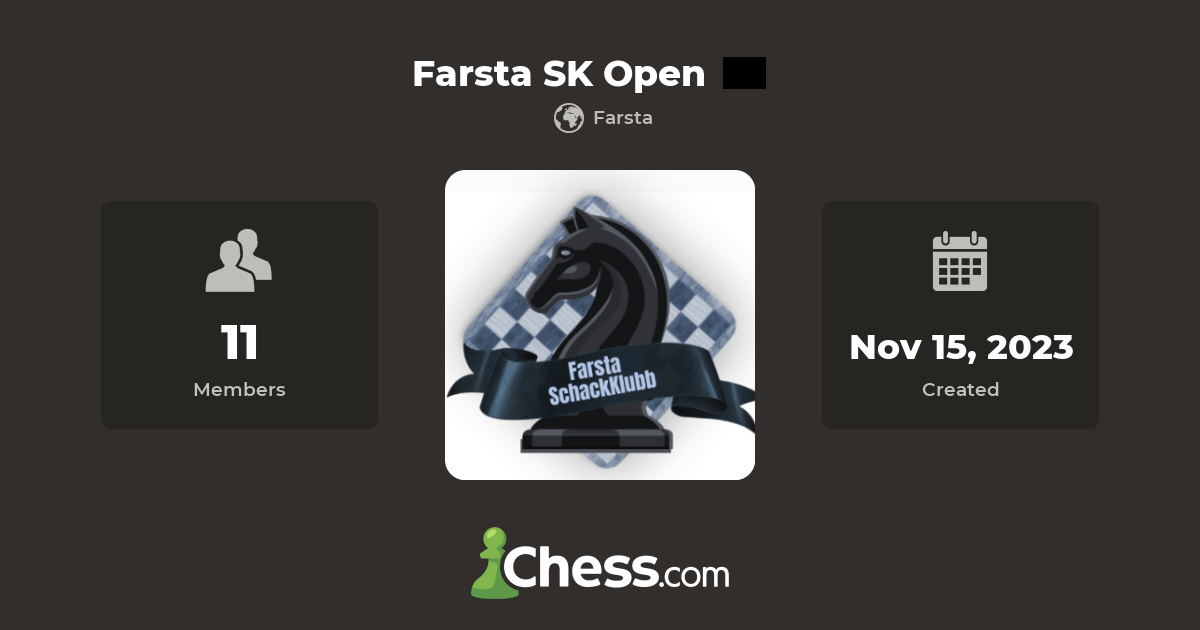 Farsta SK Open - Chess Club - Chess.com