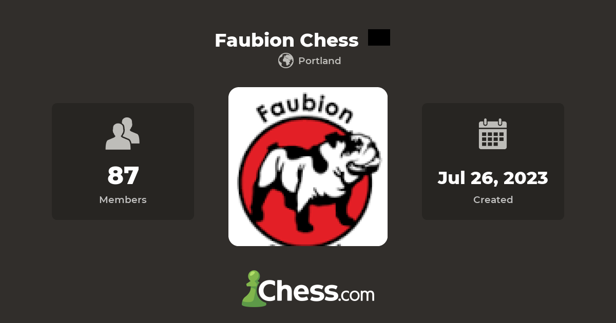 Faubion Chess - Chess Club - Chess.com