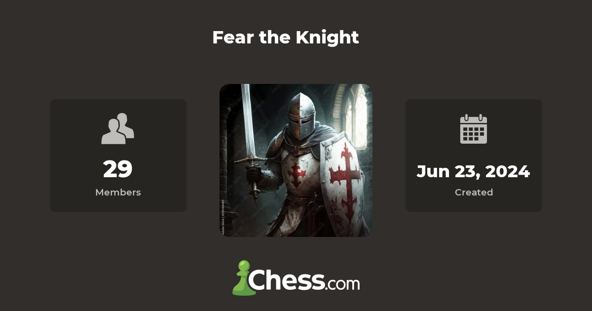 Fear the Knight - Chess Club - Chess.com