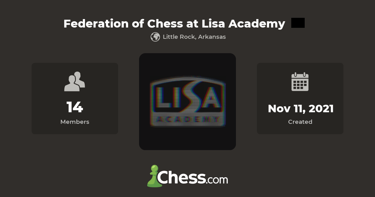 Federation of Chess at Lisa Academy - Chess Club - Chess.com