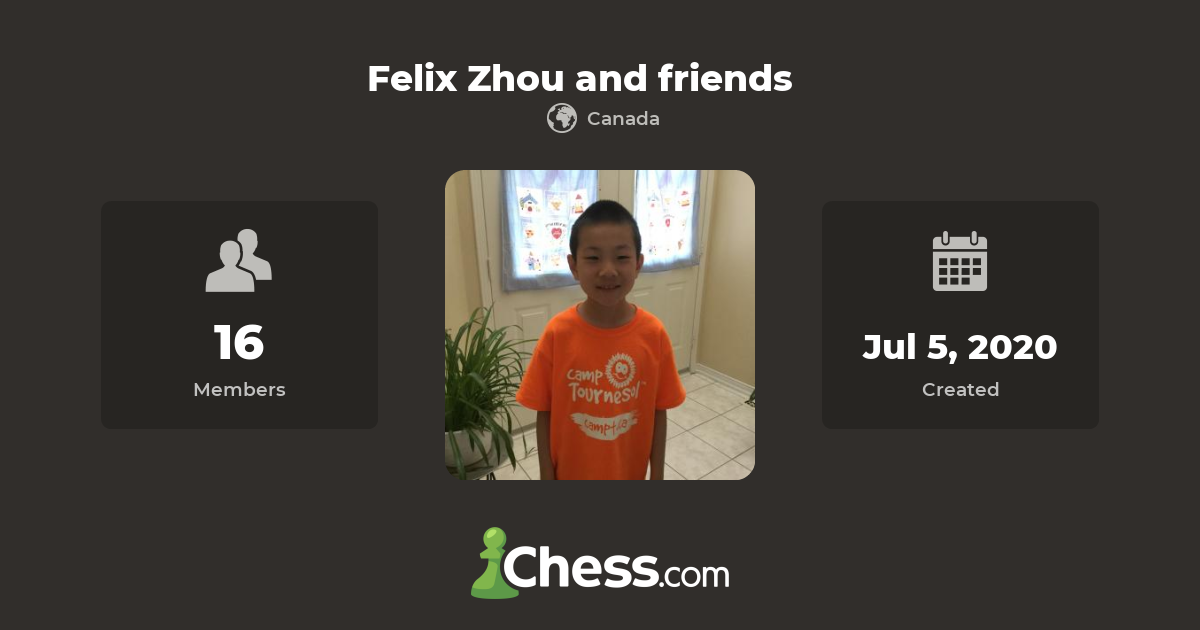 Felix Zhou and friends - Chess Club - Chess.com