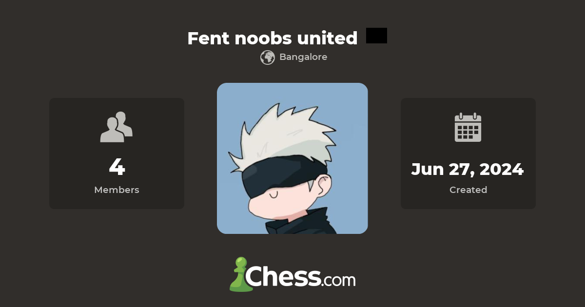 Fent noobs united - Chess Club - Chess.com