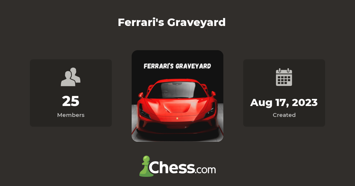 Ferrari's Graveyard - Chess Club - Chess.com