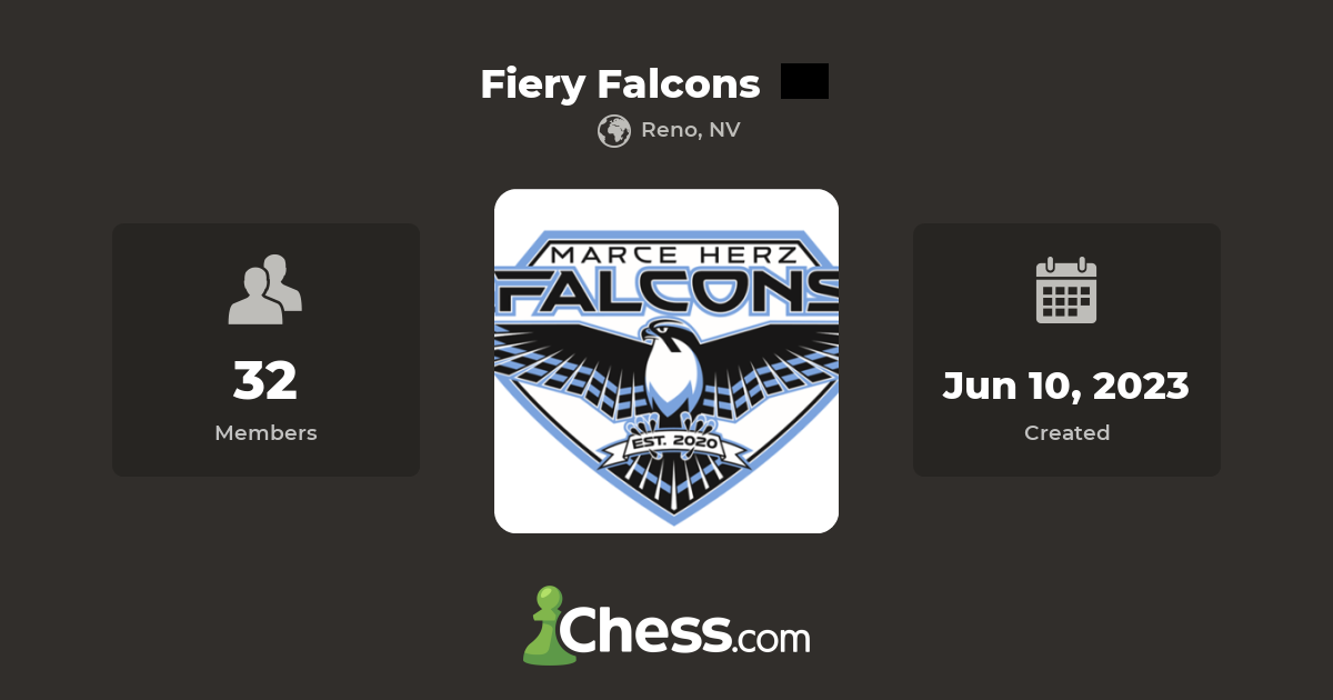 Fiery Falcons - Chess Club - Chess.com