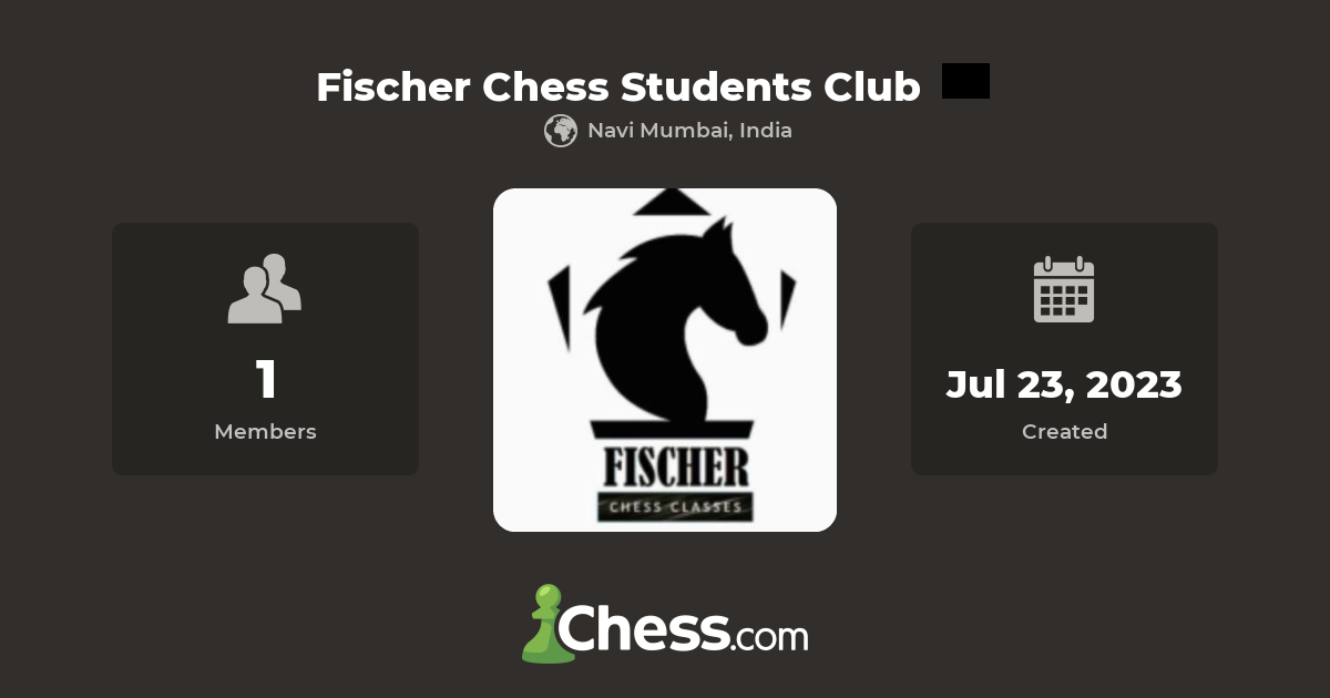 Fischer Chess Students Club - Chess Club - Chess.com