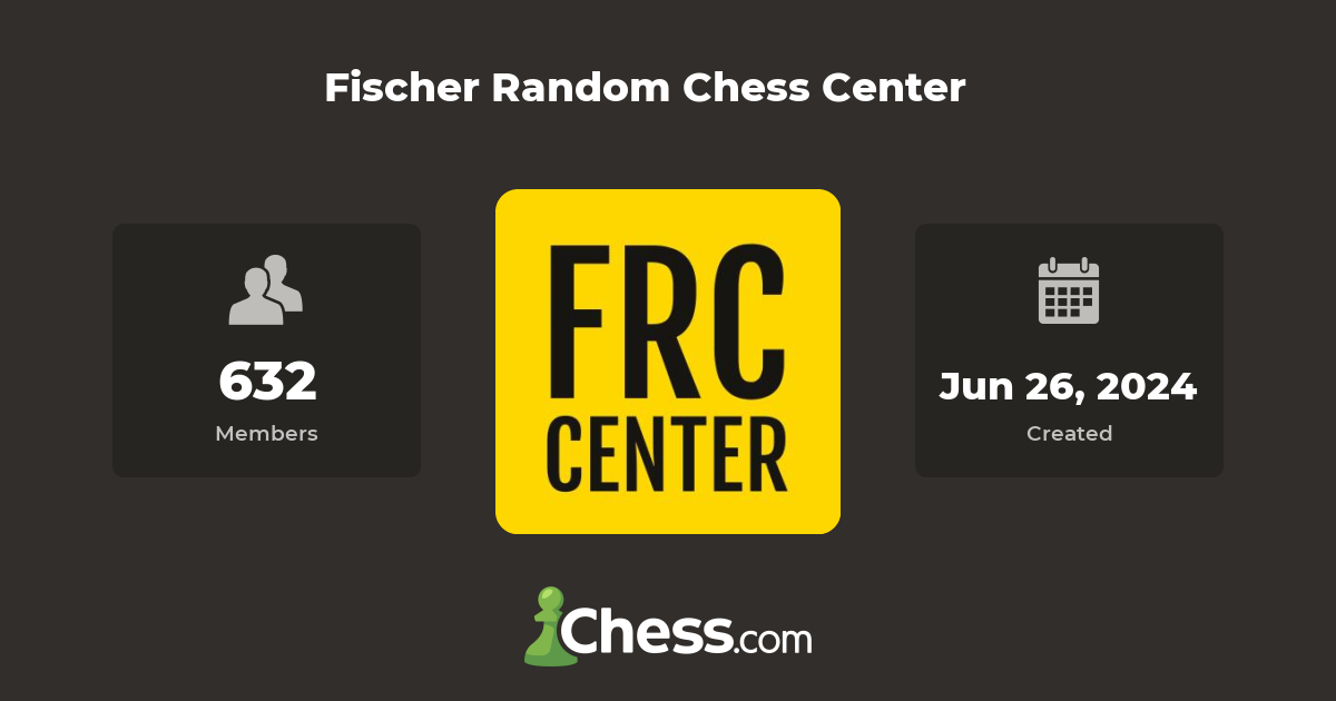 Fischer Random Chess Center - Chess Club - Chess.com