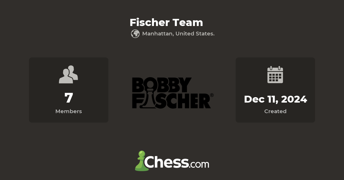 Fischer Team - Chess Club - Chess.com