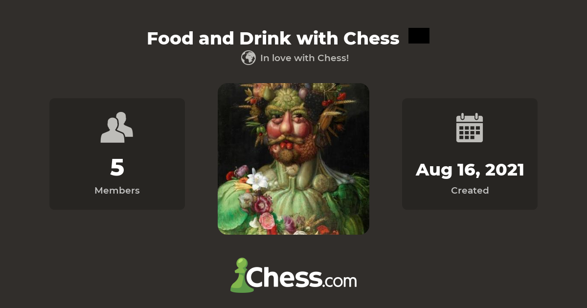 Food and Drink with Chess - Chess Club - Chess.com