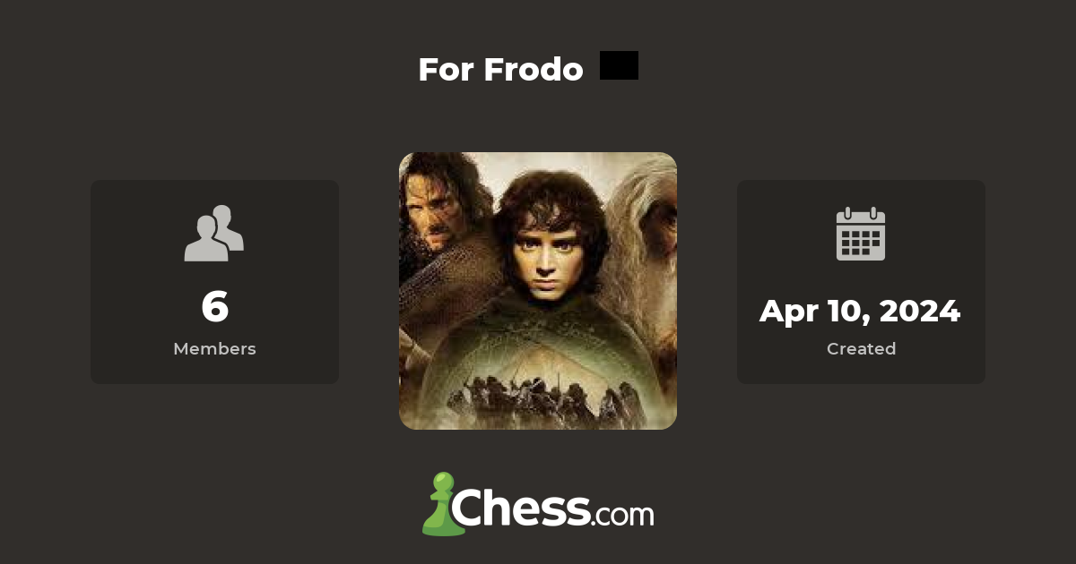 For Frodo - Chess Club - Chess.com