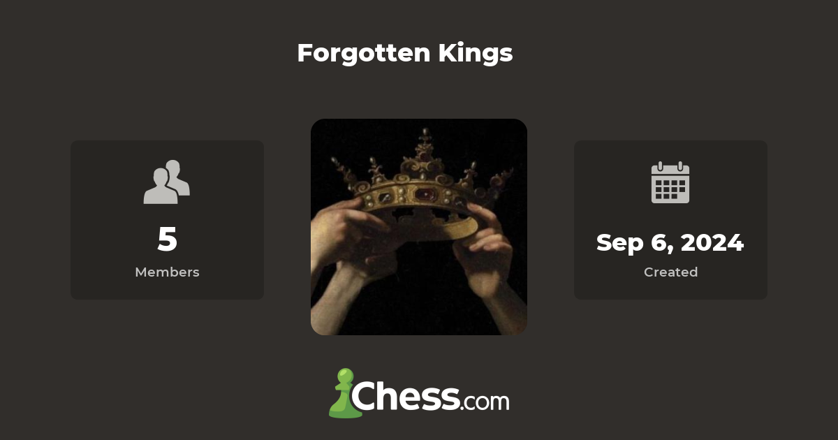 Forgotten Kings - Chess Club - Chess.com