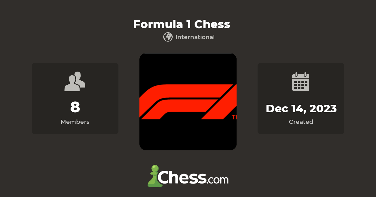 Formula 1 Chess - Chess Club - Chess.com