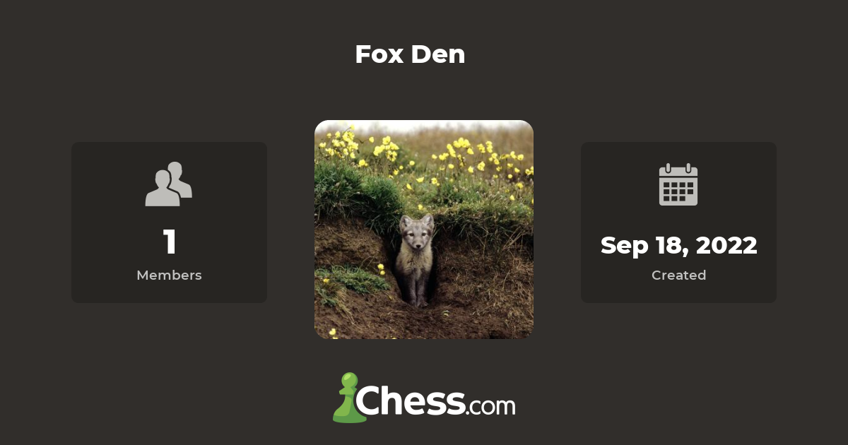 Fox Den - Chess Club - Chess.com