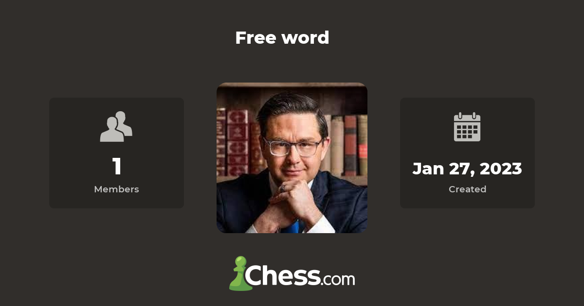 Free word - Chess Club - Chess.com