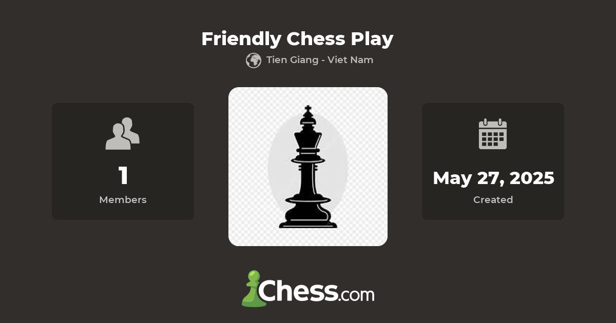 Friendly Chess Play - Chess Club - Chess.com