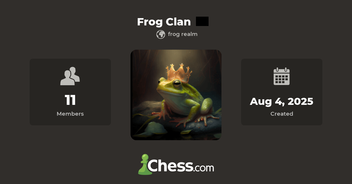 Frog Clan - Chess Club - Chess.com