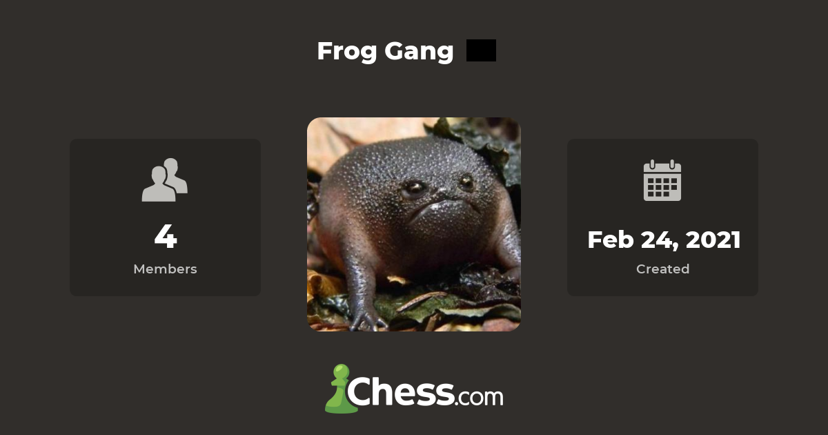 Frog Gang - Chess Club - Chess.com