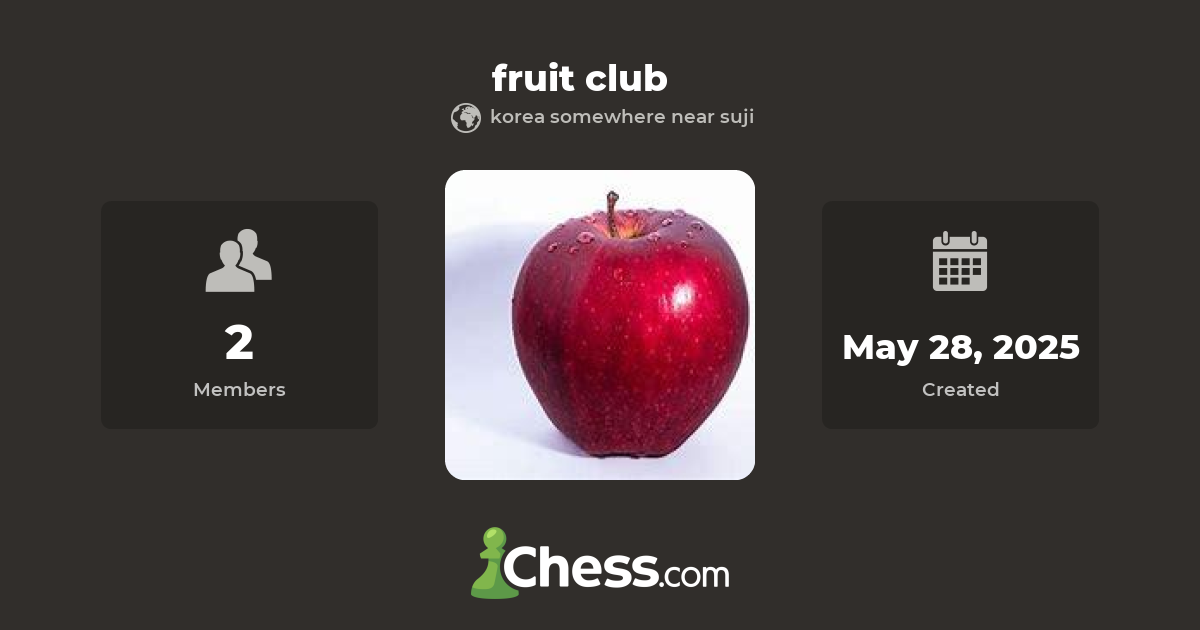fruit club - Chess Club - Chess.com