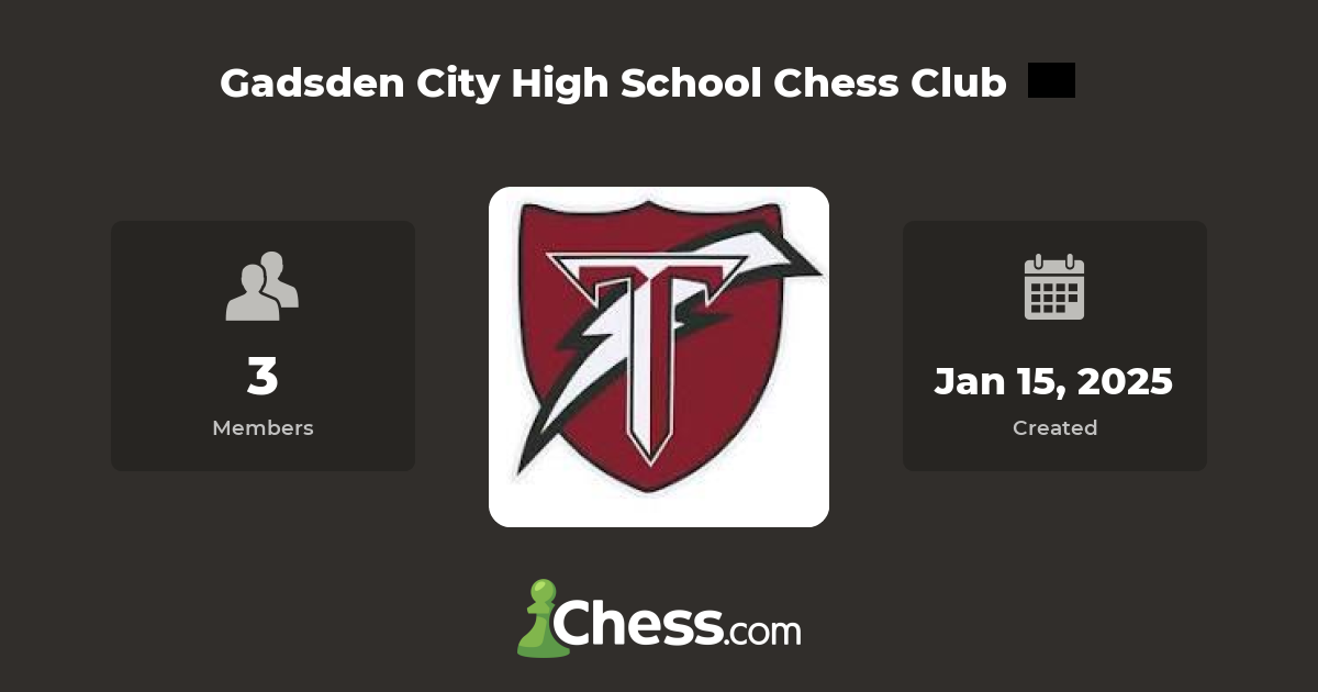 Gadsden City High School Chess Club - Chess Club - Chess.com
