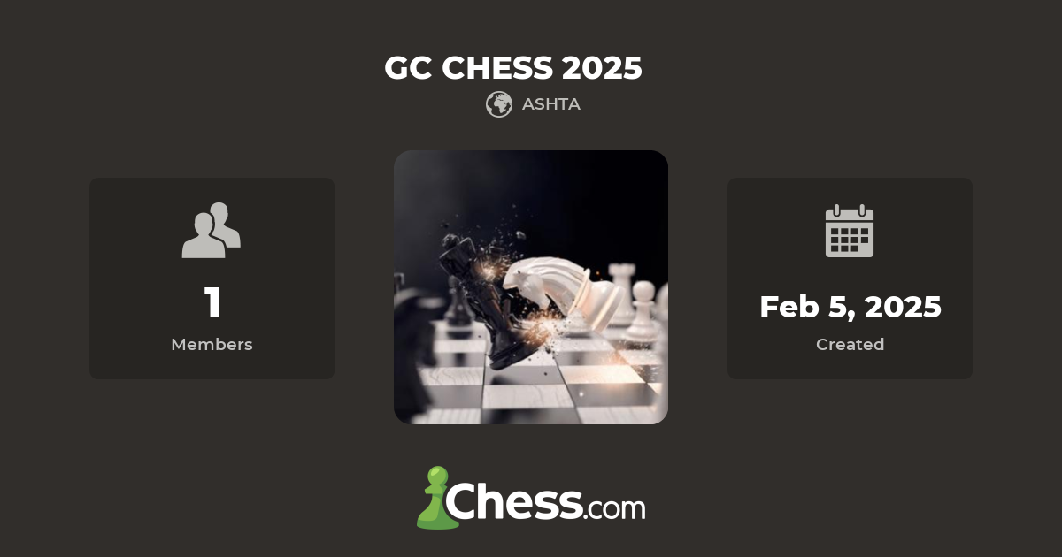 GC CHESS 2025 - Chess Club - Chess.com