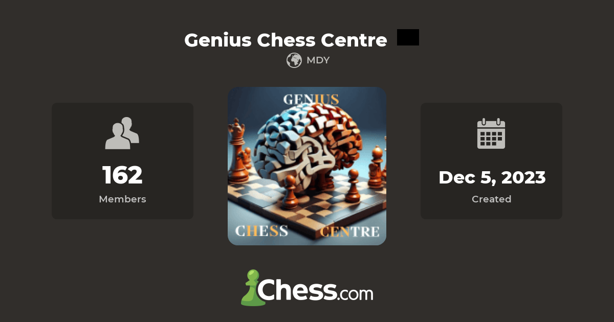 Genius Chess Centre - Chess Club - Chess.com