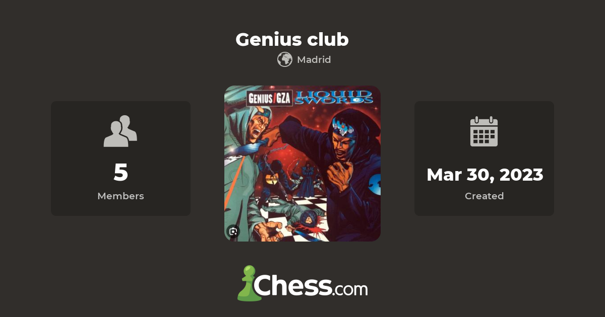 Genius club - Chess Club - Chess.com