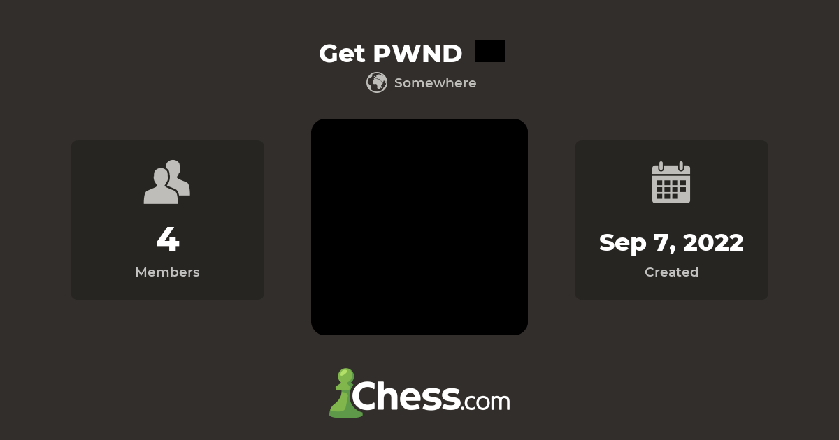 Get PWND - Chess Club - Chess.com