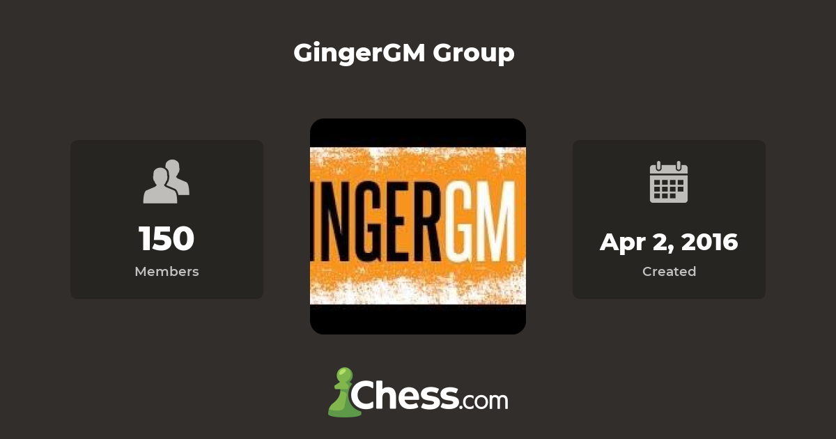 GingerGM Group - Chess Club - Chess.com