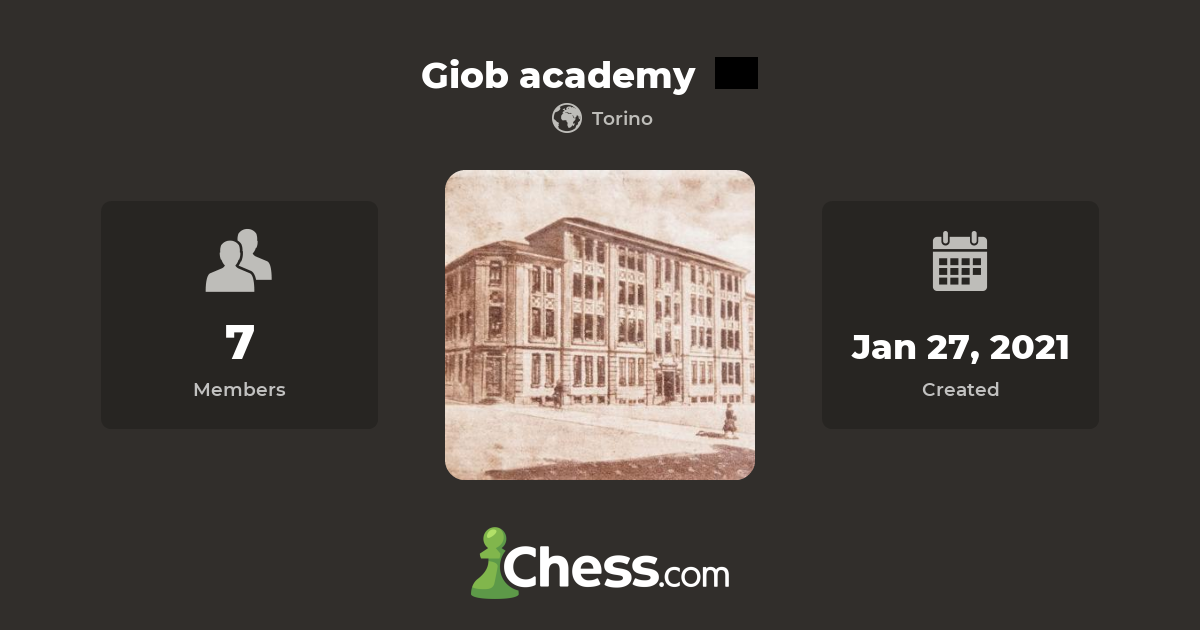 Giob academy - Chess Club - Chess.com