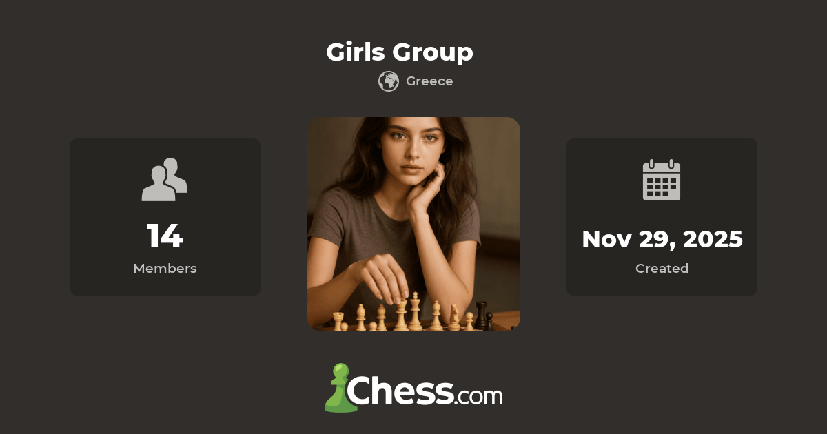 Girls Group - Chess Club - Chess.com