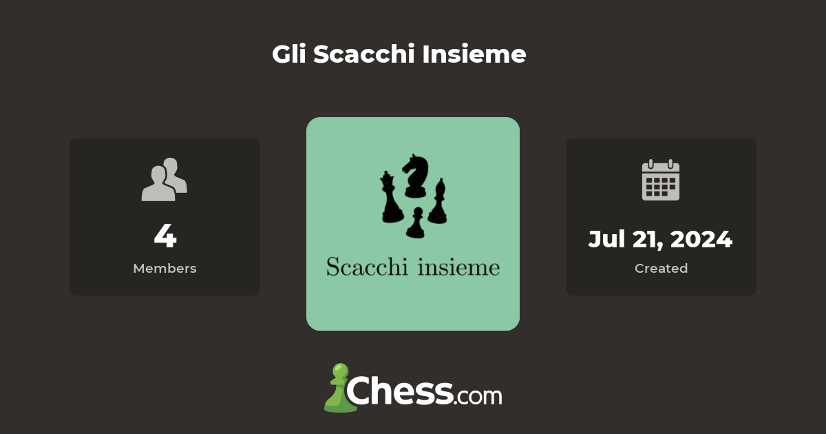 Gli Scacchi Insieme - Chess Club - Chess.com