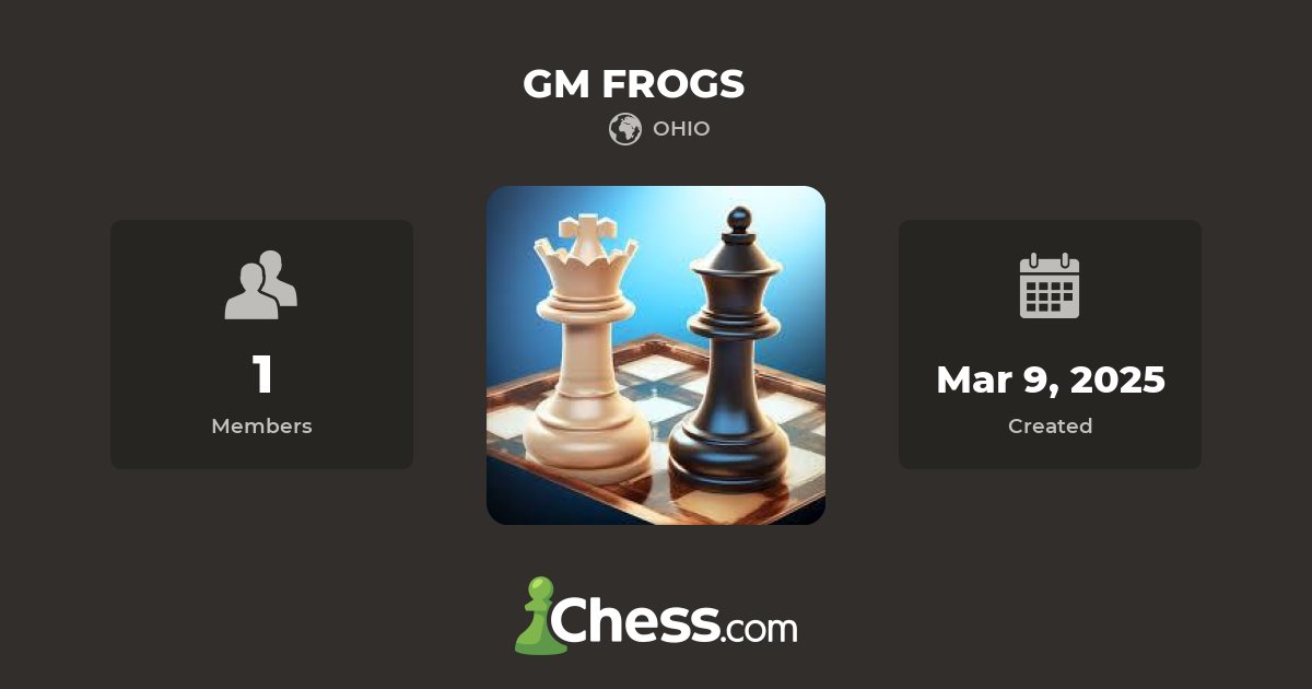 GM FROGS - Chess Club - Chess.com