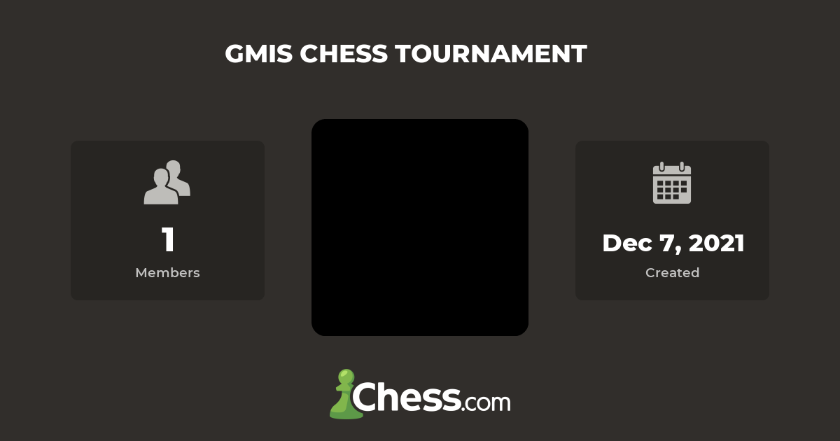 GMIS CHESS TOURNAMENT - Chess Club - Chess.com