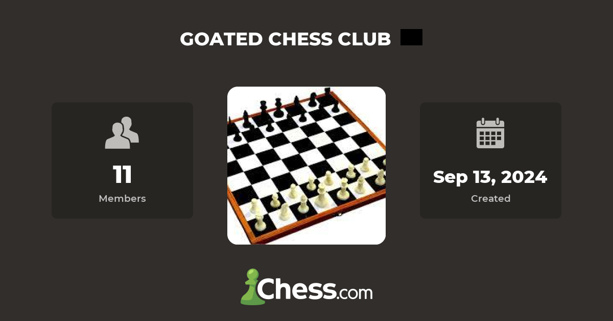 GOATED CHESS CLUB - Chess Club - Chess.com