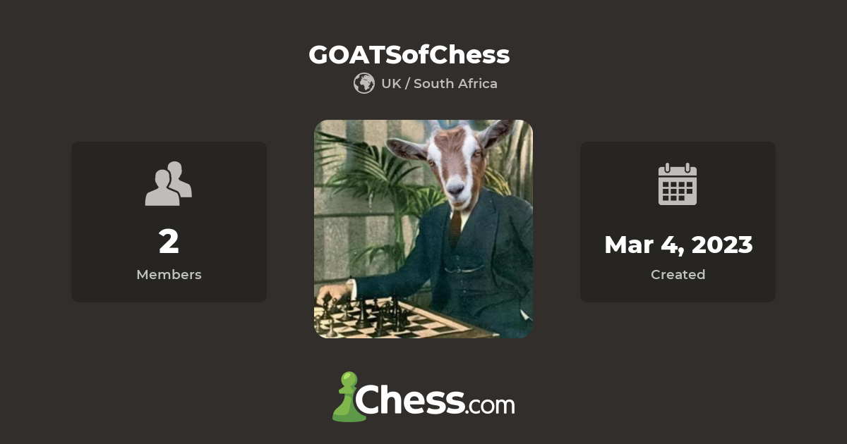 GOATSofChess - Chess Club - Chess.com