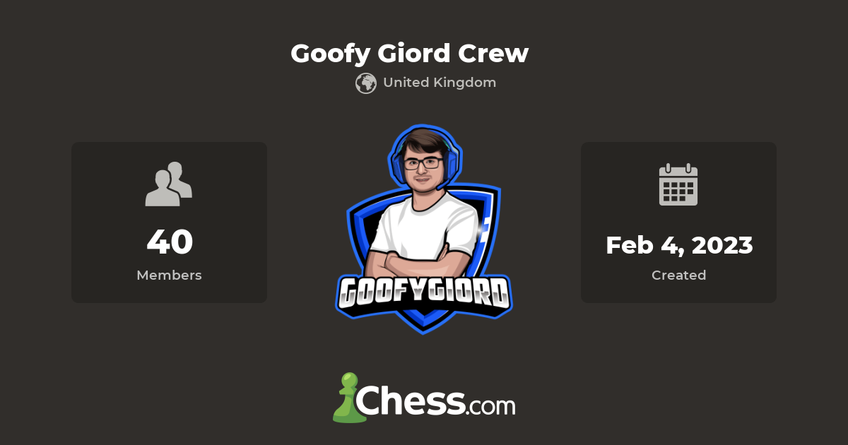 Goofy Giord Crew - Chess Club - Chess.com