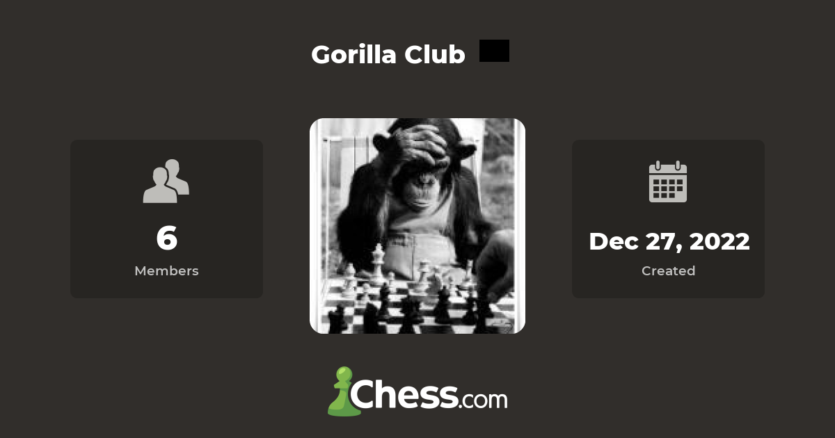 Gorilla Club - Chess Club - Chess.com